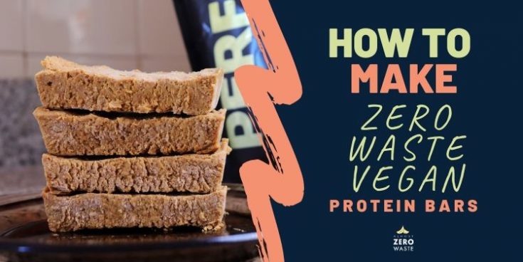 Zero Waste Protein Bars (Vegan & 5 Ingredients) - Almost Zero Waste