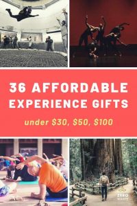 36 Best Non Materialistic Gifts (Experience Gifts) - Almost Zero Waste