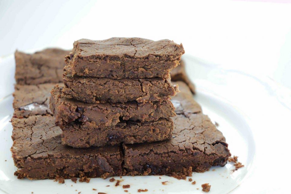 Vegan Kidney Bean Brownies - Almost Zero Waste