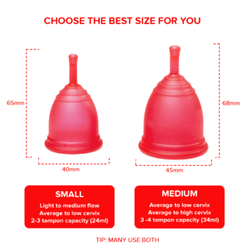 Best Menstrual Cup For Heavy Flow (List) - Almost Zero Waste