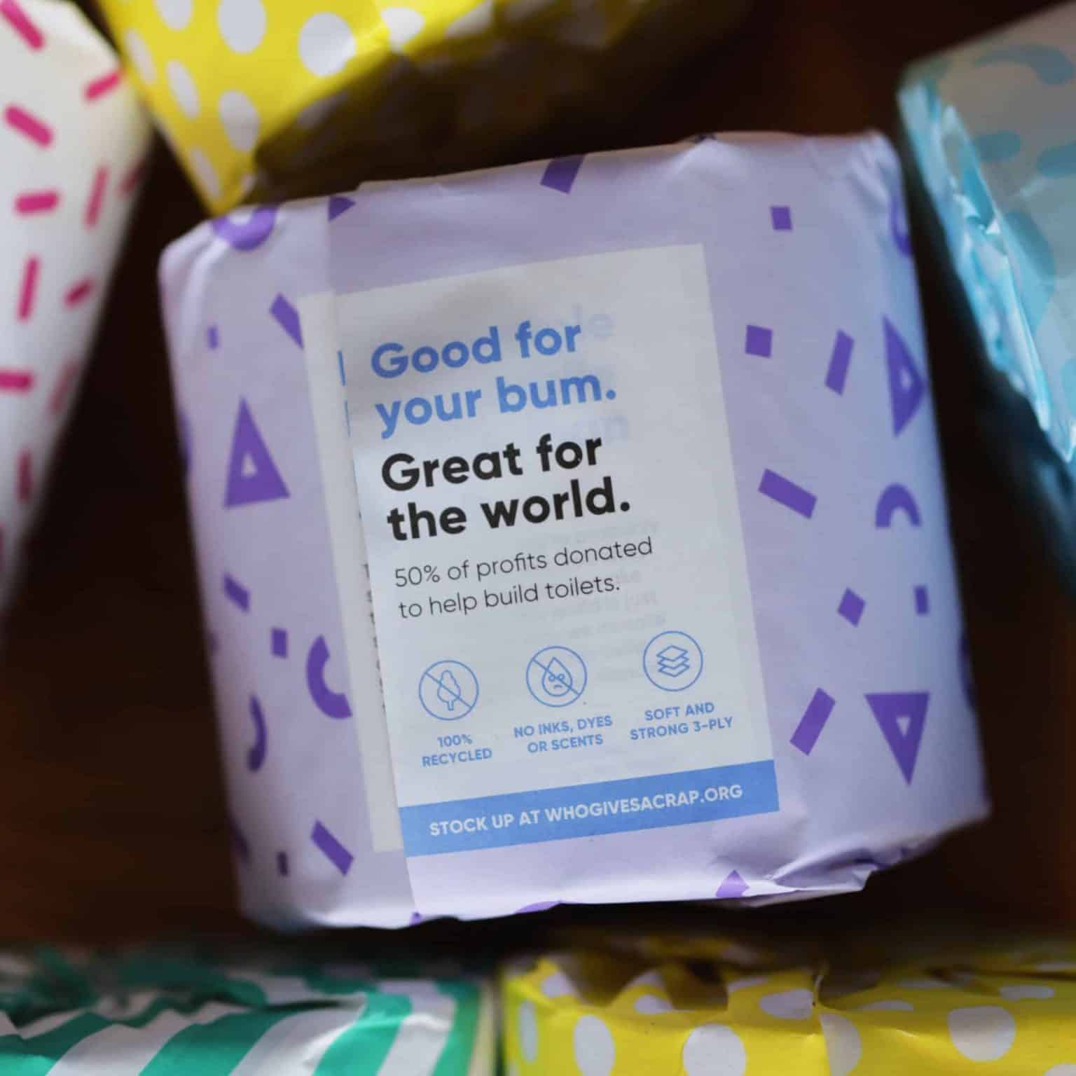 Who Gives A Crap: Recycled & Bamboo Toilet Paper (Review)
